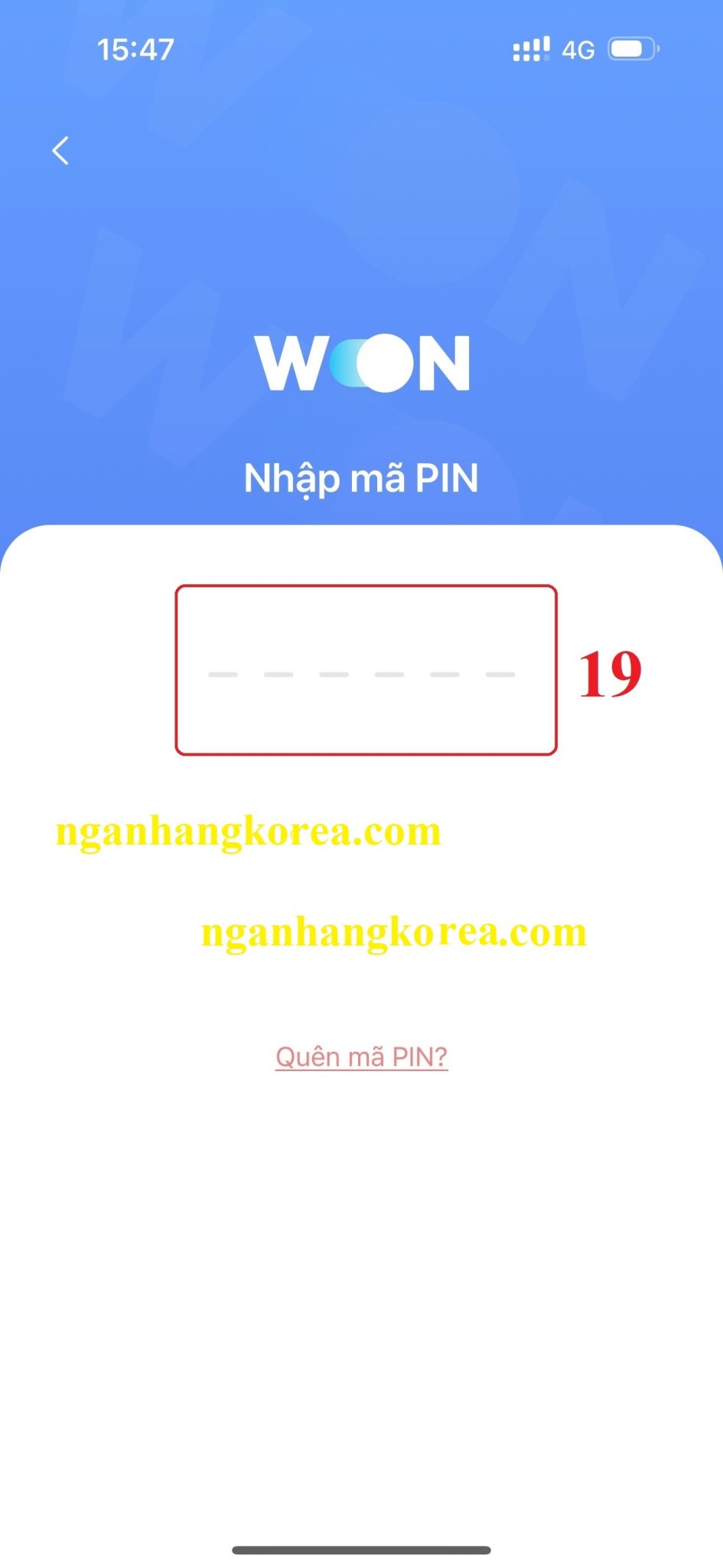 Hướng Dẫn Cách Tìm Lại Mật Khẩu Đăng Nhập Internet Banking Woori Bank - Connect with the ...